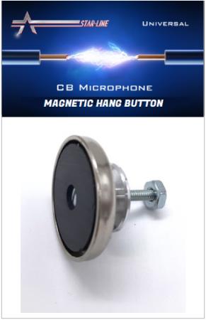 Universal CB Microphone Magnetic Hang Button – USADriveSafe